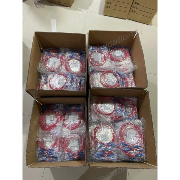 Quality CATV LC To LC Single Mode Fiber Patch Cable 50/125 Duplex OM3 Fiber Jumpers for sale