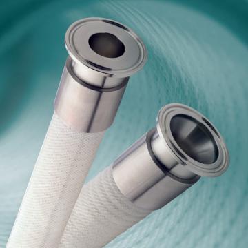 Quality Polyester Braided Silicone Wire Reinforced Flexible Hose Low Temperature for sale