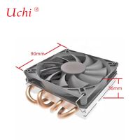 Quality Custom ODM Super Thin Cpu Cooler 36mm Thickness Height AMD AM4 AM3 FM2 1200 115X 1700 1366 Heatsink Fan 1U Server Radiator for sale