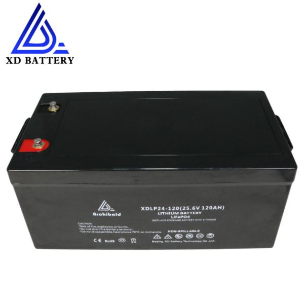 Quality Solar Trailer Residential Solar Off Grid 24v Lifepo4 Battery 120ah for sale