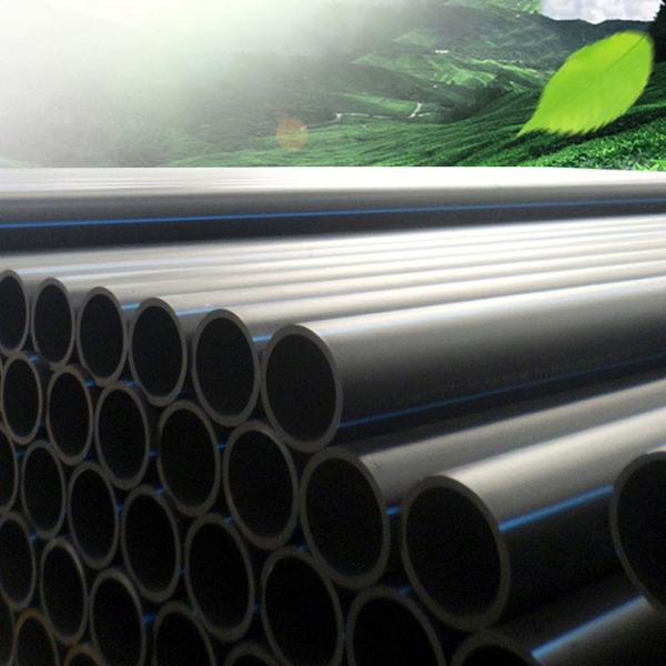 Quality Water Drinking HDPE Drainage Pipes Hot Melt Threading PE100 Poly Pipe for sale