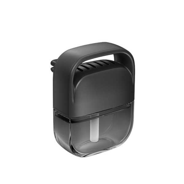 Quality Black 10ml Bottle Car Air Freshener With Horizontal And Vertical Air Vent Compatibility for sale