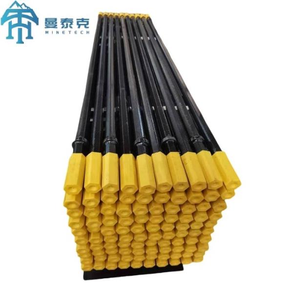 Quality 4 Inch Hexagonal Drill Rod H22 Shank 108mm for Rock Drilling for sale
