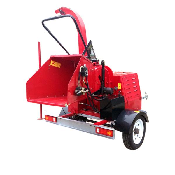 Quality 40HP Diesel Engine Wood Cutting Shreeder Mobile Wood Shredder DWC-40 for sale