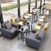 Quality Modern Style Themed Restaurant Cafe Sofa High-Quality Board Commercial Furniture for sale