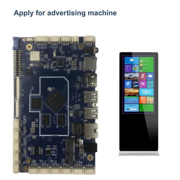 Quality Custom Printed Circuit Embedded Board Pcba Linux Development Board Lvds Gigabit for sale