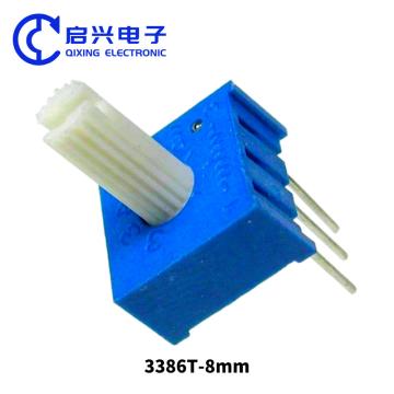 Quality 3386 Series Single Turn Potentiometer 10k Ohms Withstand Voltage 500V for sale