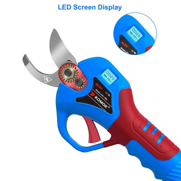 Quality Cordless Electric Shears For Pruning Trees 2000mAh Battery Power for sale