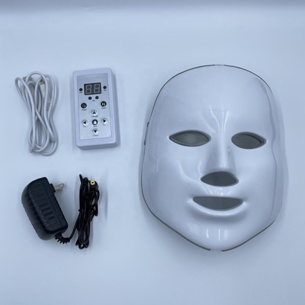 Quality 7 Colors LED Face Mask Plugs Type CN for Anti Wrinkle Red Light Therapy Waterproof NO for sale