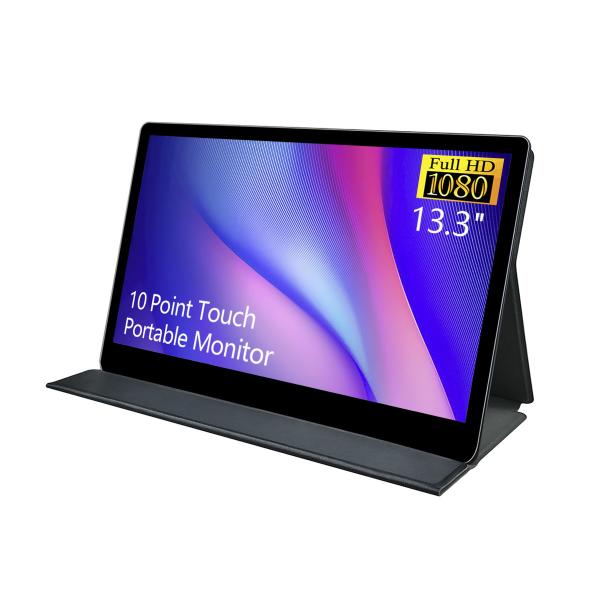 Quality 1920x1200 Resolution HDR Split Screen Type C Slim Portable Monitor for sale
