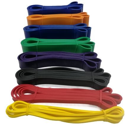 Quality L208CM Super Heavy Resistance Bands , T4.5mm Body Sport Super Loop Band for sale