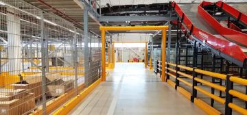 Height Restrictor Building Protection Protects doorframes Anti-Collision Guardrails