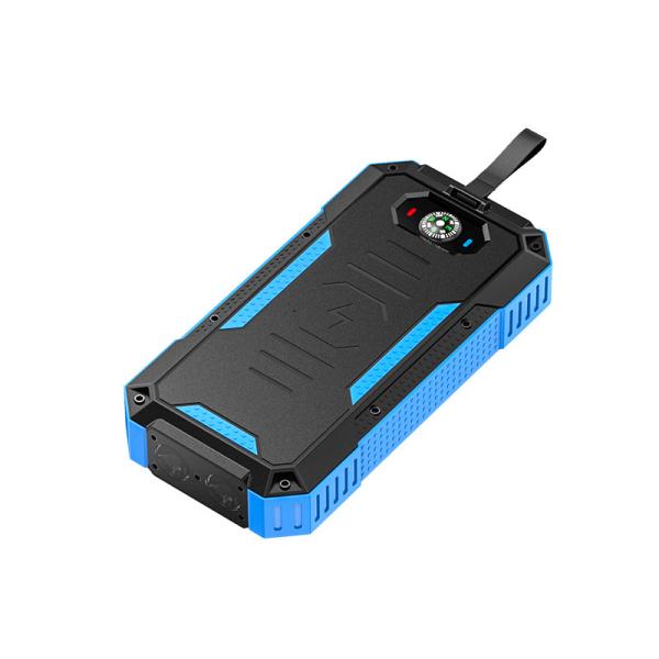 Quality 15W Output Power Private Mold Wireless Charging Solar Power Bank for iPhone for sale