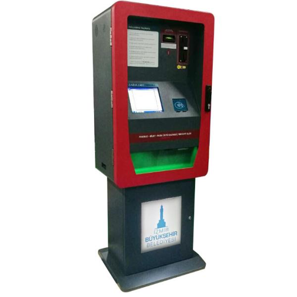 Quality DC12V Free Standing hospital used Machines sample , public Self-Service Printing Kiosk for sale
