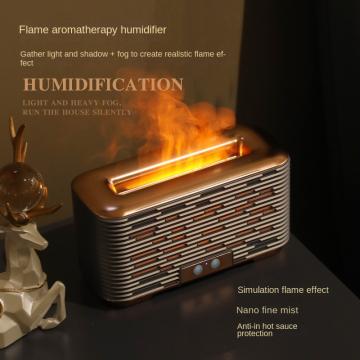 Flame Aromatherapy Humidifier Nano Mist Quiet Large Capacity Humidification