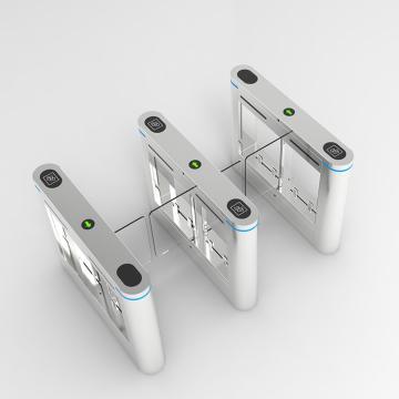 Quality Optical Metal Swing Barrier Turnstile AC220V / 110V 1 Year Warranty for sale