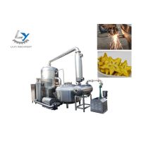 Quality Touch Screen Continuous Vacuum Fryer , Fruit And Vegetable Chips Frying Machine for sale