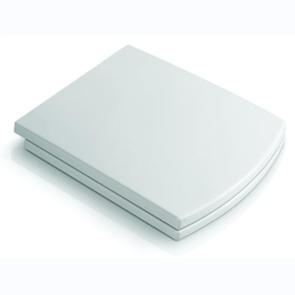 Quality PP Square Toilet Seat with Slow-Close Functionality and Quick Release for Modern for sale