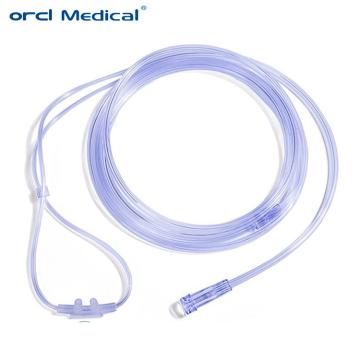 Clinic Nasal Cannula Tube , Neonate PVC Partial Nasal Oxygen Tube