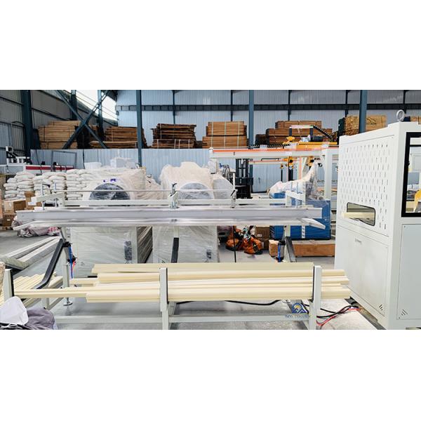 Quality Sienems Beide Motor Operated Solid Wood Plastic Wpc Door Frame Production Line for sale