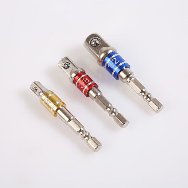 Quality 1/4'':65MM  3/8'':65MM  1/2'':73MM Three Specifications CRV Socket Adapter for sale