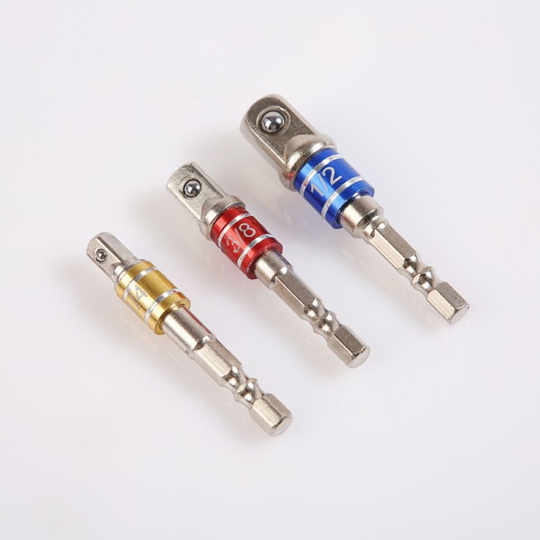 Quality Customized CRV Material 2.5 Inch Impact Grade Socket Adapter Set with Aluminum for sale