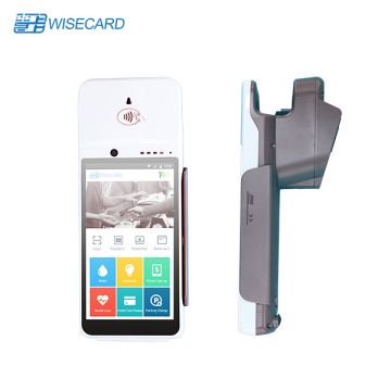 Quality Multi Touch Screen Biometric POS Terminal , Smart Mobile Payment Terminal for sale