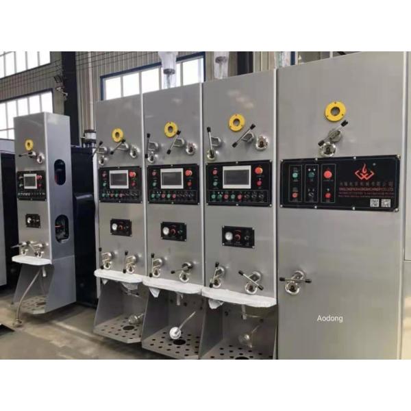 Quality 1-5 Color Flexo Printing Slotting Die Cutting Machine 18kw ISO9001 Certificate for sale