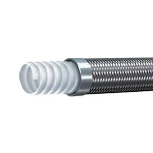 Quality 345PSI Stainless Steel Corrugated Hose , PTFE 2 Inch Corrugated Tubing for sale