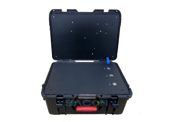 Quality UAV Drone Signal Jammer Box Type Easy Operation With Built In Antennas for sale