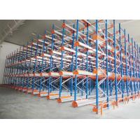 Quality Warehouse Radio Shuttle Pallet Racking System Heavy Duty 1.5T for sale