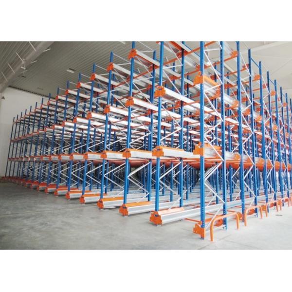 Quality Warehouse Radio Shuttle Pallet Racking System Heavy Duty 1.5T for sale