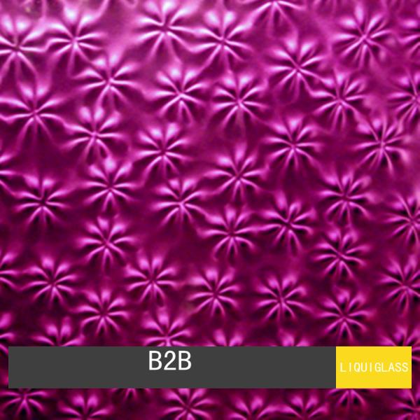 Quality Dynamic Pattern Printed Laminated Glass 2440X1830MM for sale
