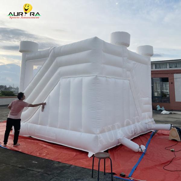 Quality Commercial Inflatable Bounce House Combo Castle Jumper With Slide For Parties for sale