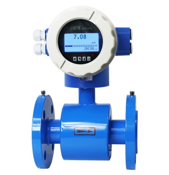 Quality Intelligent Digital Water Liquid Magnetic Flowmeter DN6 4.0MPa for sale