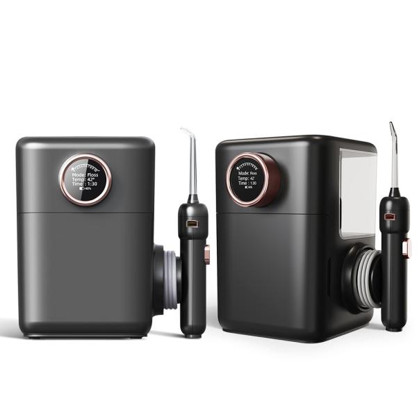 Quality Rechargeable Water Jet Machine For Teeth Countertop With 900ml Water Tank for sale