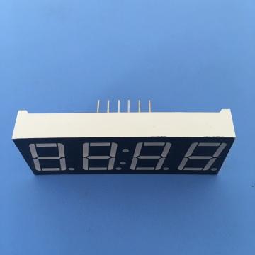 Quality Super Red Digital Clock Led Display 0.56" 4 Digit 80-100mcd Lumious Intensity for sale