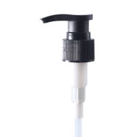 Quality Non Spill 24/400 Black Plastic Lotion Hand Pump for Bottle Lid Custom Order for sale