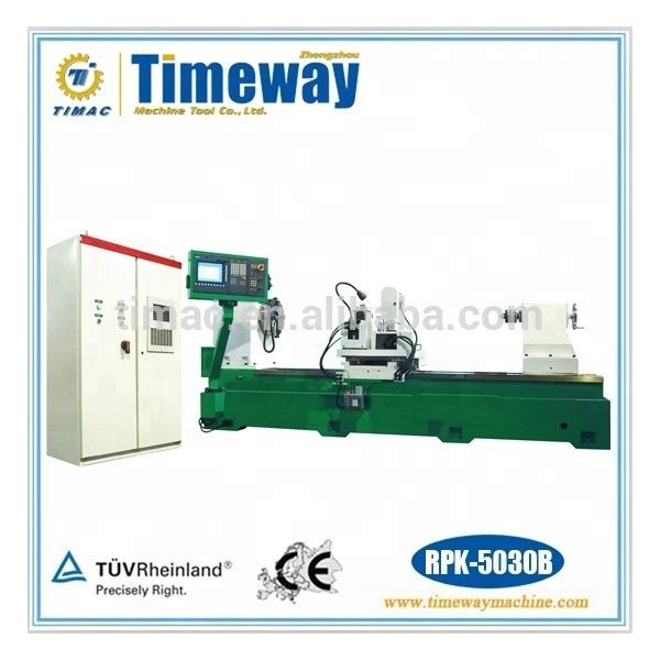 Quality MT 5 Spindle Bore 58mm Specialized CNC Roll Notching and Engraving Lathe for sale
