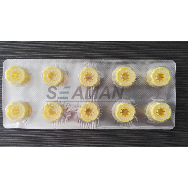 Quality Replacement Bobbin For Inflatable Life Jackets Water Sensitive White Pill for sale