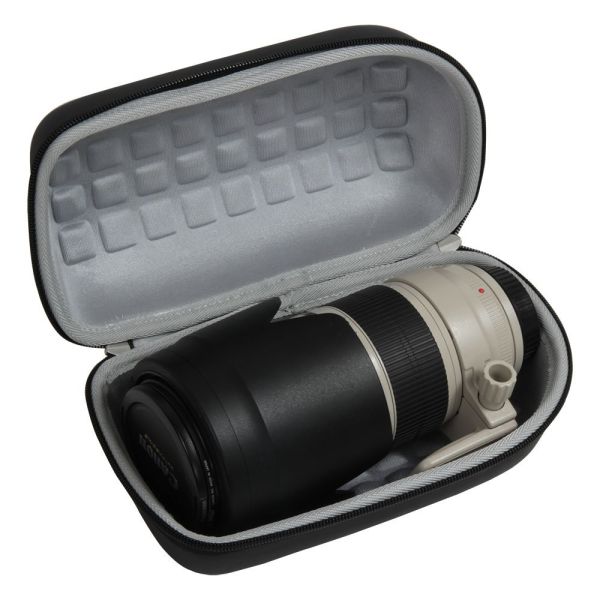 Quality BSCI Travel Lens Case , 5mm 75 Degree EVA Small Hard Shell Case for sale