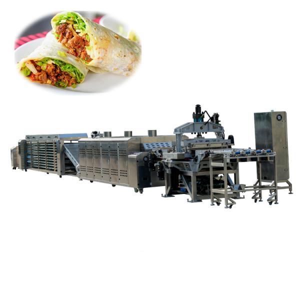 Quality 6000pcs/h Lavash Production Line , 200g Tortilla Bread Making Machine for sale