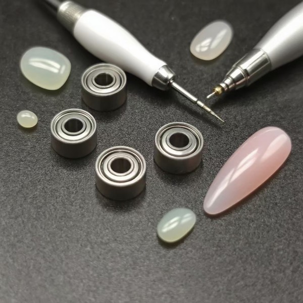 Quality 830ZZ Ball Bearing For Strong 210 90 105L 102L  H200 Nail Drill Handle Electric Manicure Machine Replacement Accessories 1 Pcs Nail Drill Machine Bearings 3x8x4 for sale
