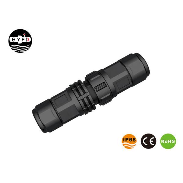 Quality Quick Lock M26 600V 23.6mm Circular Pin Connector for sale