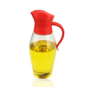 Quality 550ml Cooking Seasoning Glass Jars , Kitchen Oil Container Easy To Control for sale
