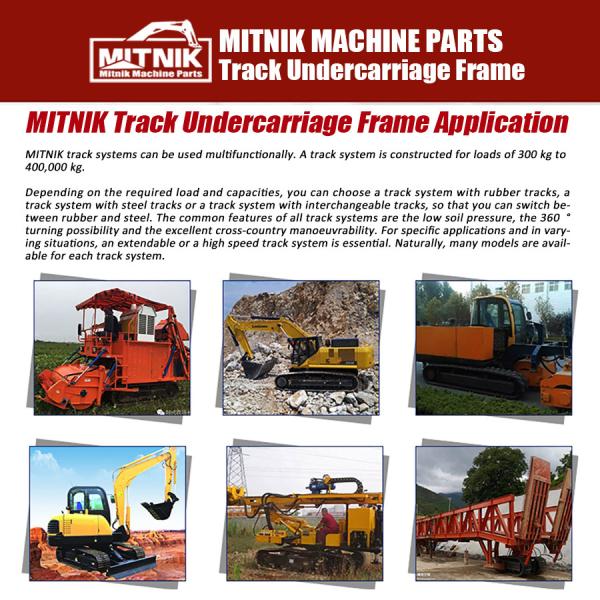 Quality CRUSHER Track Chassis The Essential Component for Your Construction Equipment for sale