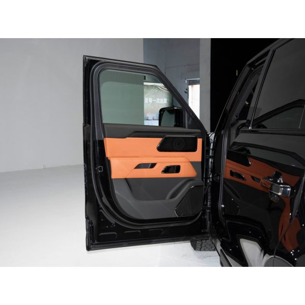 Quality Ji Shi 01 7-Seater Version Professional Service with Black Exterior Electric SUV for sale