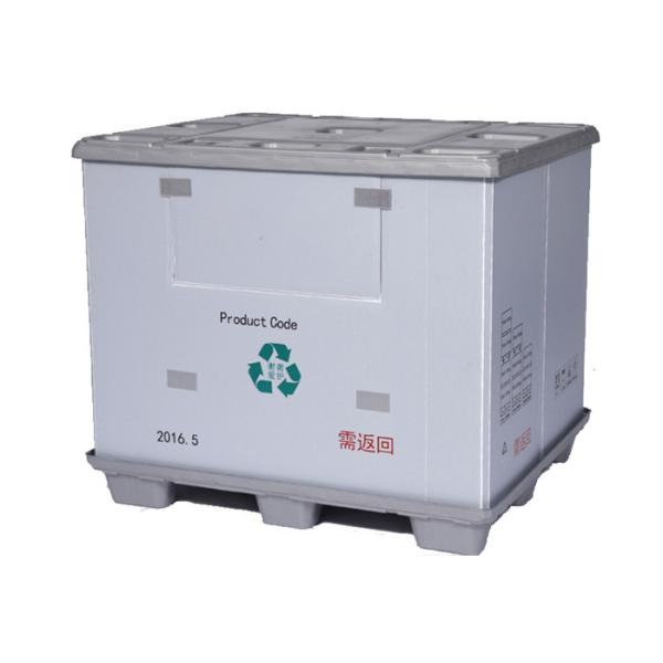 Quality 1600x1150 Pallet Sleeve Pack Box With Plastic Lock & Divider Tray for sale