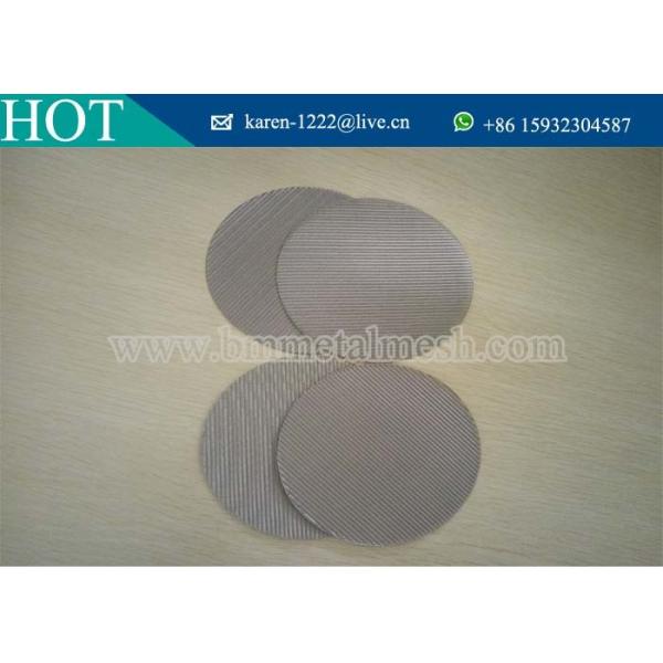 Quality Dutch Weave Type 40 Mesh Extruder Screen Pack for Recycling Plastic And Rubber Wire Mesh Screen Extruder Filter Disc for sale