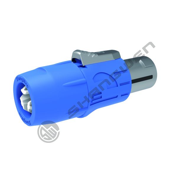 Quality Waterproof D Shape Female Plug Male Socket Metal Shell 4 Pins Loudspeaker for sale